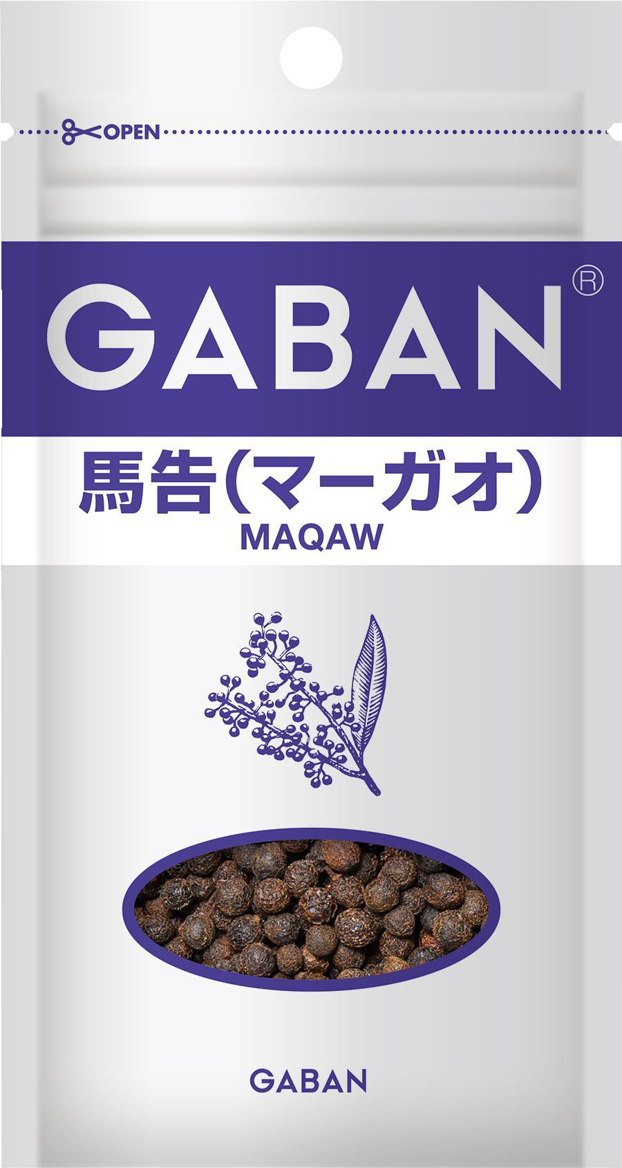 GABAN 3g 馬告（マーガオ） ホール 袋 | 商品カタログトップ | ハウス食品